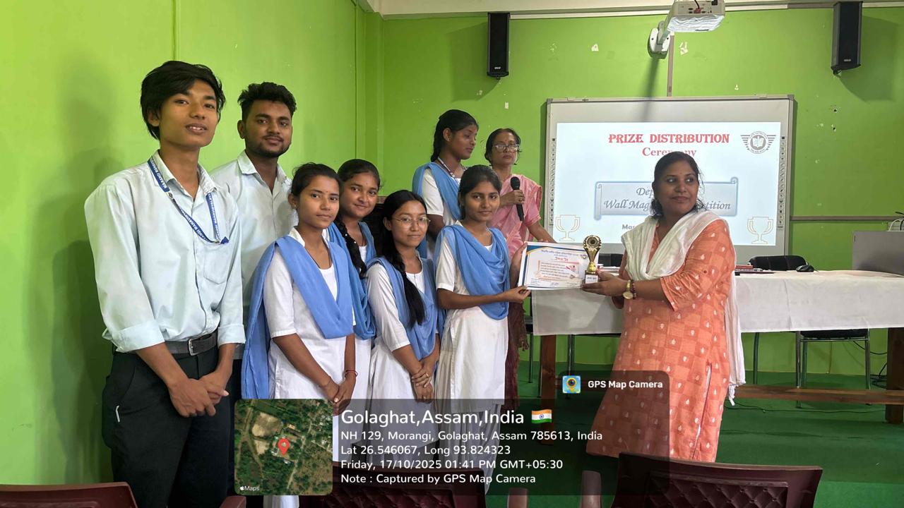 Prize distribution – Marangi Mahavidyalaya